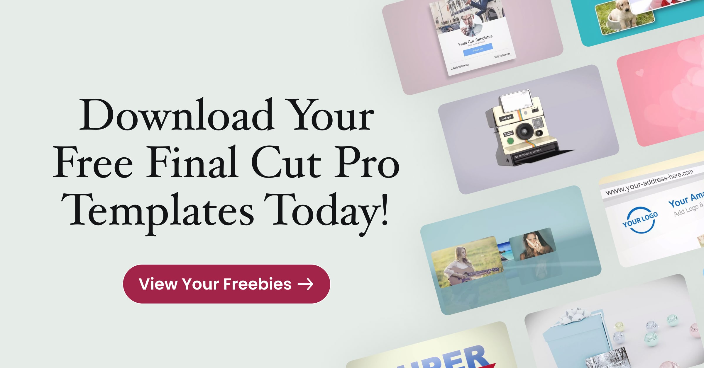Download Your Free Final Cut Pro Templates Today! | Motion Master Templates